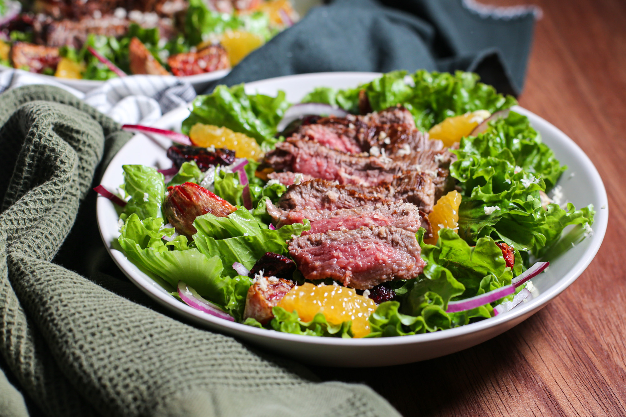 Whole30 Roasted Beet Salad with Steak – Produce Pack
